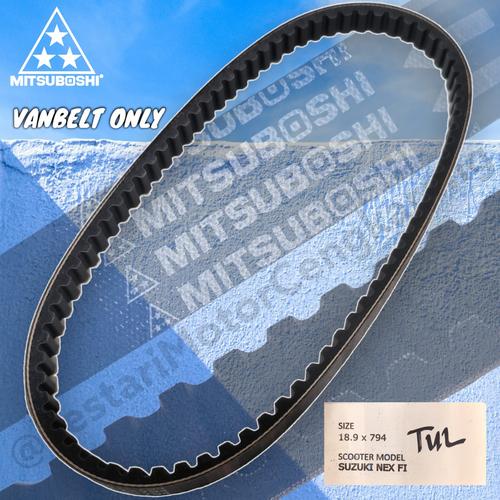 Jual VANBELT V BELT SUZUKI NEX 1 NEX FI NEX 2 LETS FI ORIGINAL MITSUBOSHI - Jakarta Barat ...