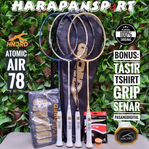 Jual BADMINTON RAKET BADMINTON HUNDRED ATOMIC AIR 78 ORIGINAL 100% ...