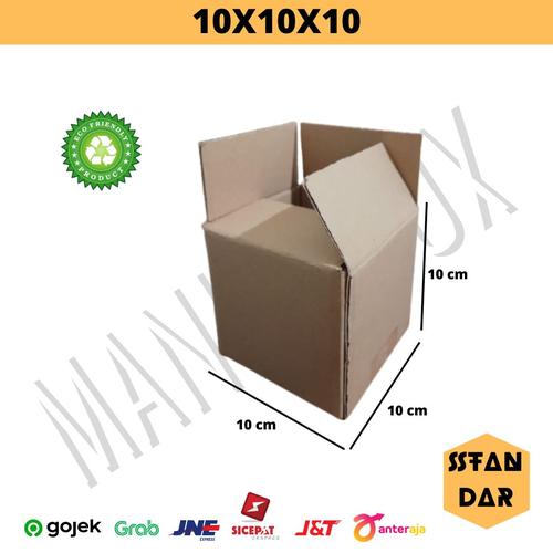 Jual Kardus box packing uk. 10x10x10 cm model standar indomie polos ...