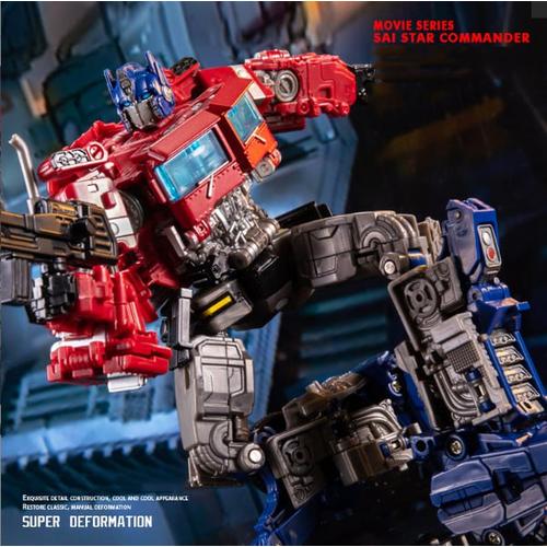 Promo Mainan Anak Robot Transformer Dark Commander, Robot Optimus Prime ...