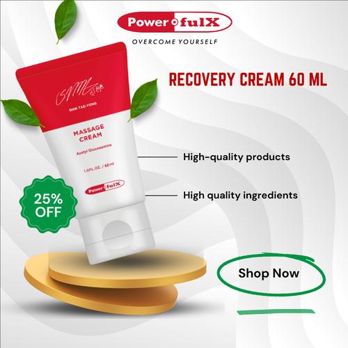 Jual (60 ml) PowerfulX Recovery Cream Shin Tae-yong Cream Krim Pijat ...