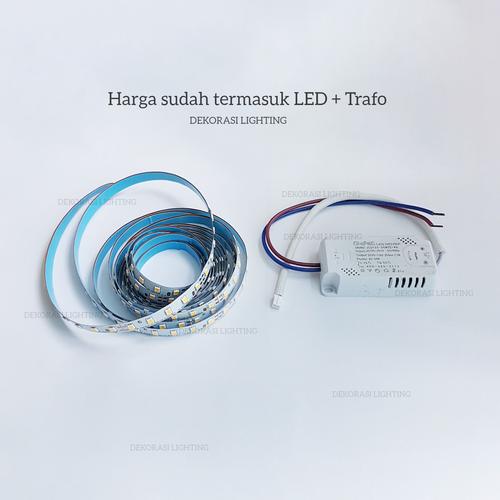 Jual Led strip trafo driver sparepart untuk servis lampu dinding ...