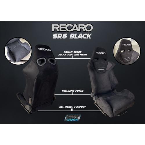 Jual Jok racing import supercopy recaro SR6 black - Kab. Tangerang - Boscarbon | Tokopedia