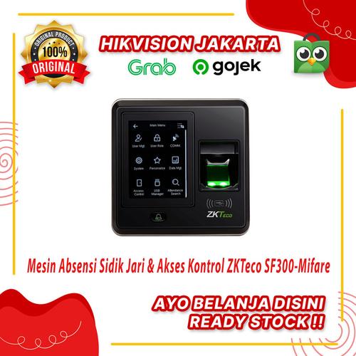 Jual Mesin Absensi Sidik Jari & Akses Kontrol Zkteco SF300 Mifare Card - Jakarta Pusat ...