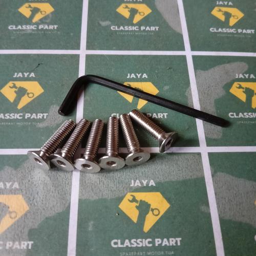 Jual BAUT L STIR RACING STAINLESS BAJA BONUS KUNCI L BAUT L SETIR ...
