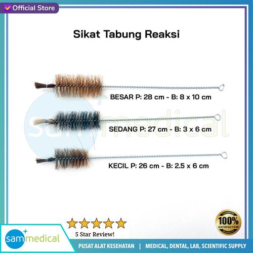 Jual Sikat Tabung @5PCS - BESAR - Kota Bandung - SAM MEDICAL | Tokopedia