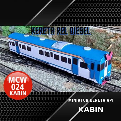 Promo Miniatur Kereta Api Indonesia Mainan Seri Kereta Rel Diesel KRD C ...