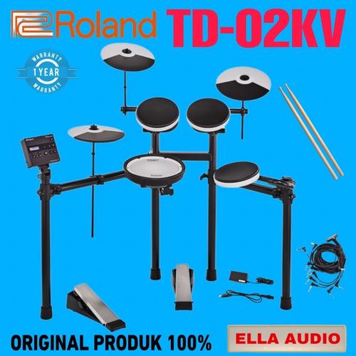 Jual Drum Roland TD02KV Drum Electric V-drums Roland td 02kv - Jakarta ...