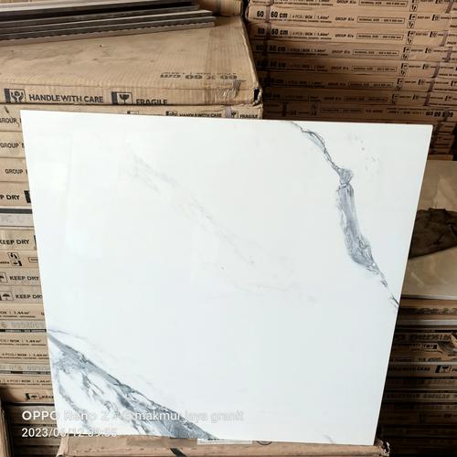 Jual Granit Lantai 60x60 arna Putih Motip Tiara white Kualitas1 - Kab ...