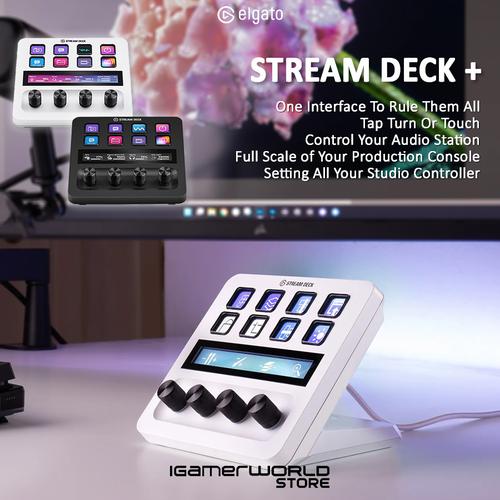 Jual Elgato Stream Deck+ Studio Control Pad For Live Streaming - Kota ...