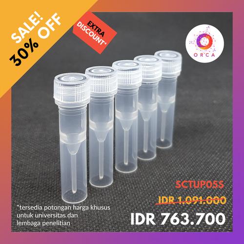 Jual 05ml Screw Capped Self Standing Microcentrifuge Tubes Tabung Ulir Jakarta Pusat Orca