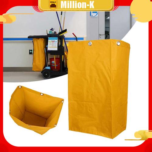 Jual Bag Yellow Storage Cart Trolley untuk Janitorial Kantong Kuning ...