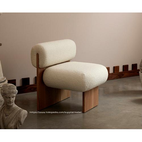 Jual Sofa single model retro natural kayu jati sofa bench minimalis ...