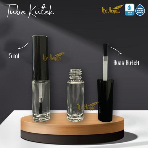Jual Botol Kutek Tube Empty Nail Polish Tube Tebal Tube Kuku - Jakarta ...