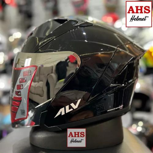 Jual HELM ALV ULTRON SOLID BLACK GLOSSY SNI ORIGINAL ALV - Kab. Bekasi ...