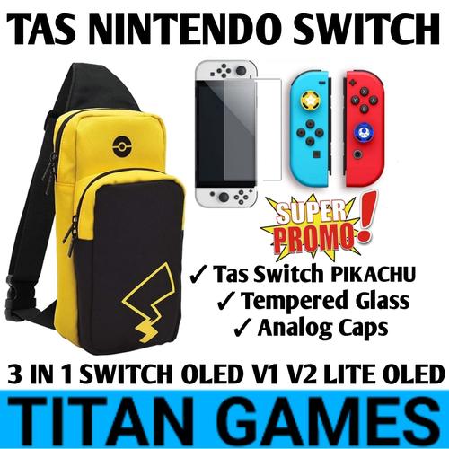 Jual Tas Nintendo Switch Oled Switch V1 V2 Lite Tempered Glass Switch ...