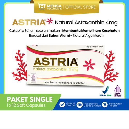 Promo ASTRIA Astaxanthin 4mg - Jakarta Timur - Mensa Healthcare | Tokopedia