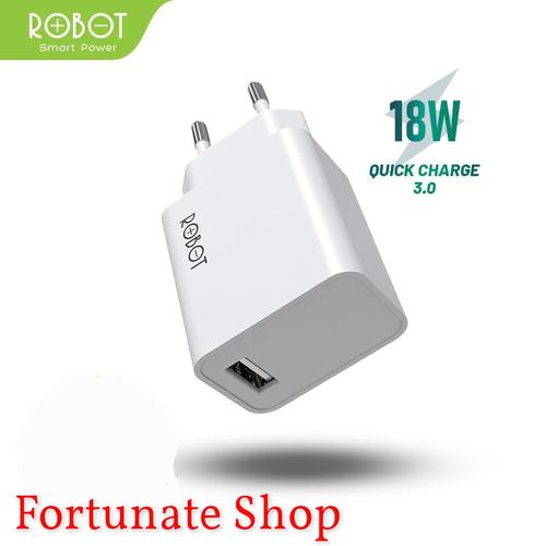 Jual ROBOT Adapter Single Port Quick Charger RT-F1 Fast Charging ...