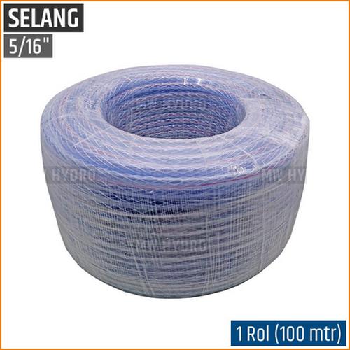 Jual Water Hose Slang Selang Benang Saluran Air Pvc 5/16 High Quality ...