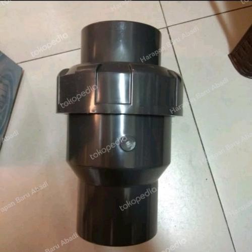 Jual Ball Check Valve PVC 1" inch / True Union Ball Singel - Jakarta ...