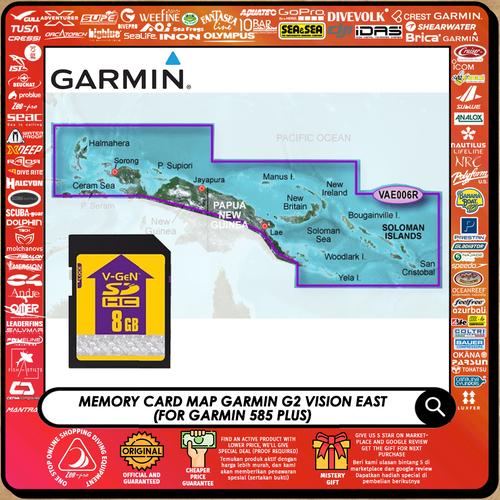 Jual BlueChart Peta Laut Garmin G2 Vision VAE006R Vision East Indonesia ...