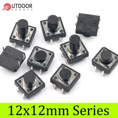 Jual Tactile Switch Push Button Saklar Tekan 12x12 4 Pin Arduino - 12 ...