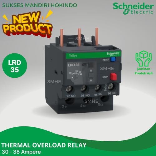 Jual LRD35 LRD 35 Thermal Overload Relay Schneider TeSys Original SNI ...