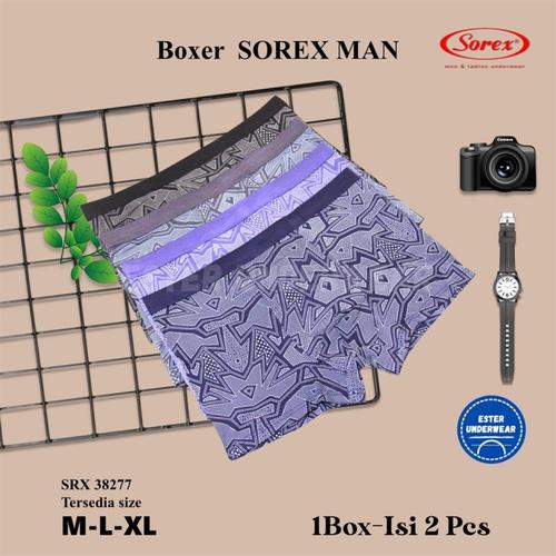 Jual CELANA DALAM BOXER PRIA SOREX MAN KATUN SOREX MAN 38255 - L ...