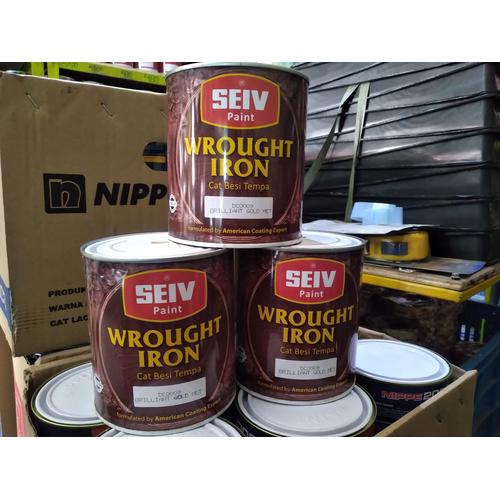 Jual Cat kayu besi tempa emas silver tembaga metallic Seiv Wrought Iron ...