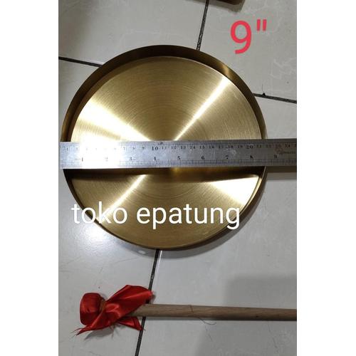 Jual ALAT MUSIK TRADISIONAL GONG / LUO KUNINGAN PUJA SEMBAHYANG IMPORT ...