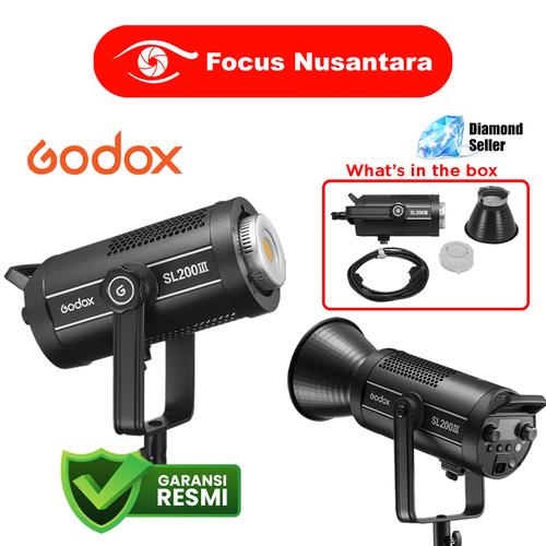 Promo GODOX SL200 III Video Light - Lampu lighting Studio Garansi RESMI ...