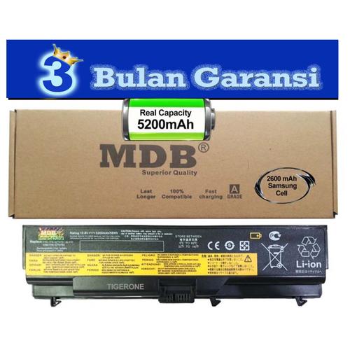 Jual Baterai MDB Cocok Untuk Lenovo SL410 Lenovo Thinkpad T420 ...