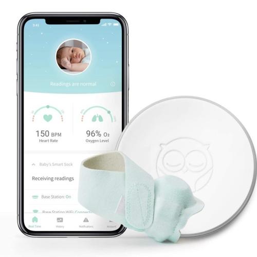 Jual Owlet Smart Sock 2 Baby Monitor Oxygen Levels and Heart Rate ...