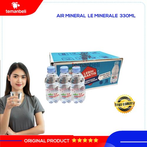 Jual LE MINERAL 330 ML 1 DUS - AIR MINERAL BOTOL - LEMIN MINI -AIR ...