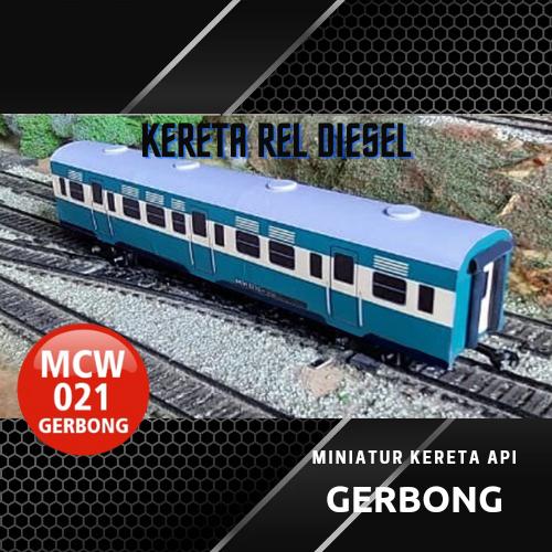 Promo Miniatur Kereta Api Indonesia Mainan Seri Kereta Rel Diesel KRD C ...