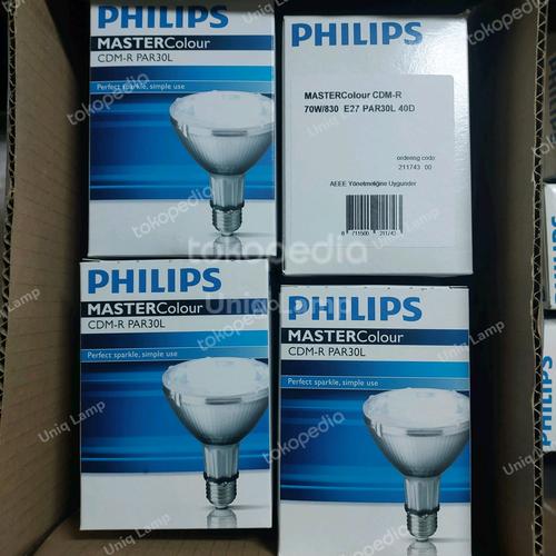 Jual Lampu CDM R Par30 70 Watt 830 10D 40D Philips / CDM-R 70W Kuning ...