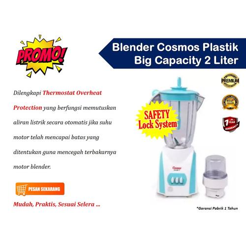 Jual Blender Cosmos CB 281 P Warna Putih Blender Cosmos Plastik Satu ...