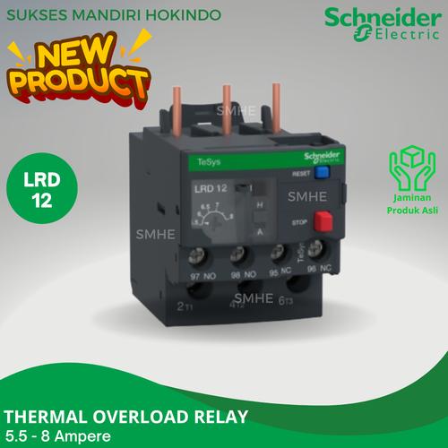 Jual LRD12 LRD 12 Thermal Overload Relay Schneider TeSys Original SNI ...