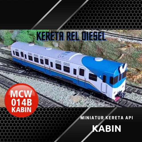 Promo Miniatur Kereta Api Indonesia Mainan Seri Kereta Rel Diesel KRD B - KABIN-017 - Kab. Garut ...