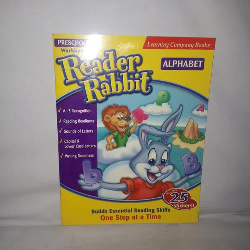 Jual Learning Company Books PRESCHOOL Workbook Reader Rabbit ALPHABET ...