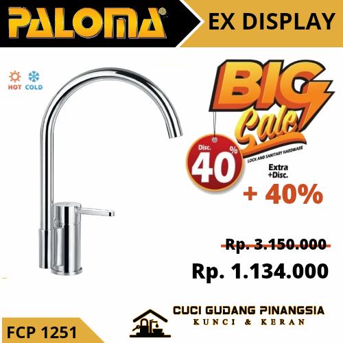 Jual PALOMA EX FCP 1251 KERAN SINK CUCI PIRING PANAS DINGIN CH (EX DISPLAY) - Jakarta Barat ...
