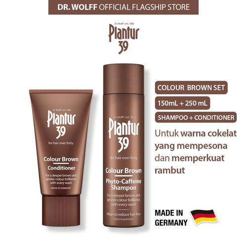 Promo Paket Plantur 39 Brown Kit - Brown Shampoo + Brown Conditioner ...