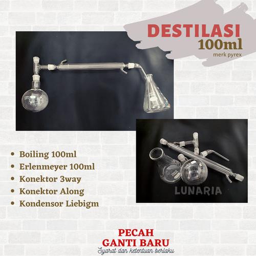 Jual Alat Destilasi Sederhana Pyrex - 2000ml - Kab. Bandung - Lunaria ...