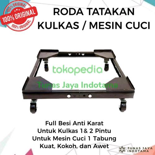 Jual RODA KAKI KULKAS/ MESIN CUCI FULL BESI 1 TABUNG/ 1 PINTU KOKOH ...