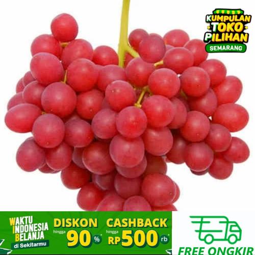 Jual Buah Anggur Merah Red Globe Peru - Kota Semarang - fruitsBOX Buah ...