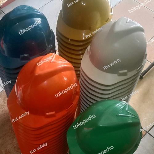 Jual helm proyek murah/helm proyek safety di lengkapi iner tali dagu ...