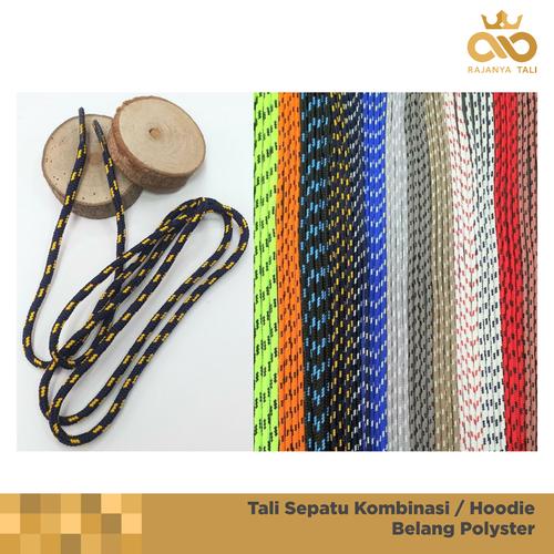 Jual Tali Sepatu Kombinasi / Hoodie Jacket Belang Polyster - stabilo ...