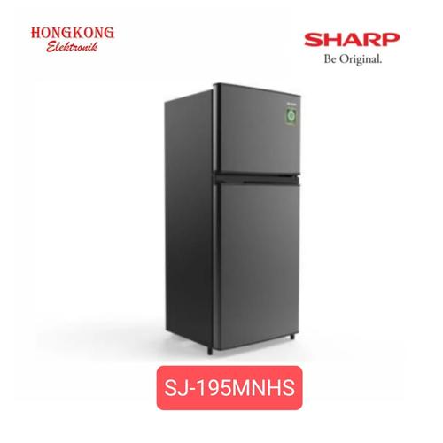 Jual SHARP SJ195MNHS Kulkas 2 pintu 172 Liter SJ-195MN-HS / SJ 195MNHS ...