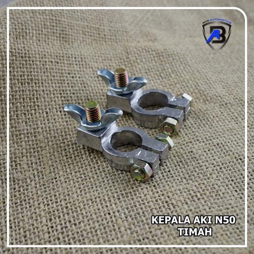 Jual Kepala Aki N40 Bahan Timah / Klem Accu / Terminal Aki Mobil ...
