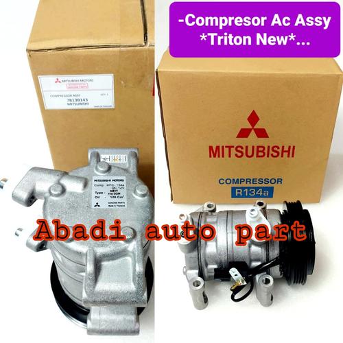 Jual kompresor compresor ac Mitsubishi New Triton 7813B143 original ...